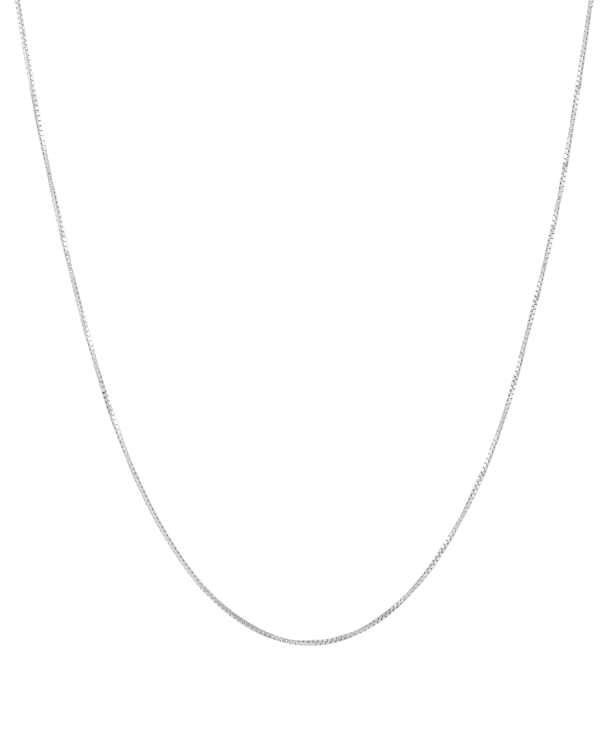 Click here for Delicate Box Chain 20 Strand Necklace (2/3mm) in 1... prices