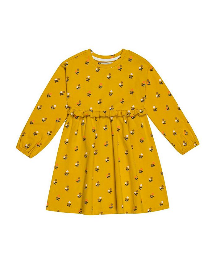 Sammy + Nat Big Girls Sammy + Nat Long Sleeve Dress - Macy's