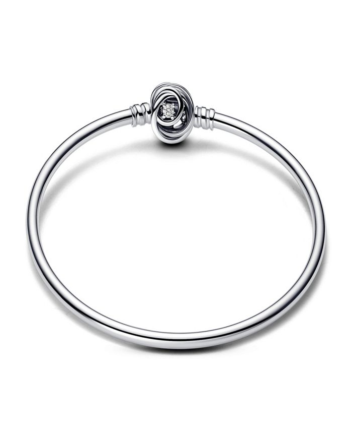 Pandora Moments Encircled Clasp Bangle - Macy's