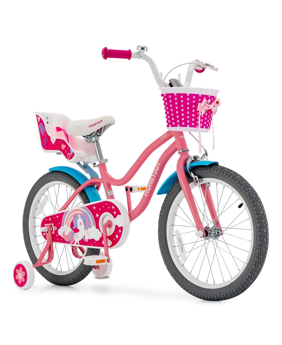 Click here for Gymax 18 Inches Kids Bicycle w/ Doll Chair & Baske... prices