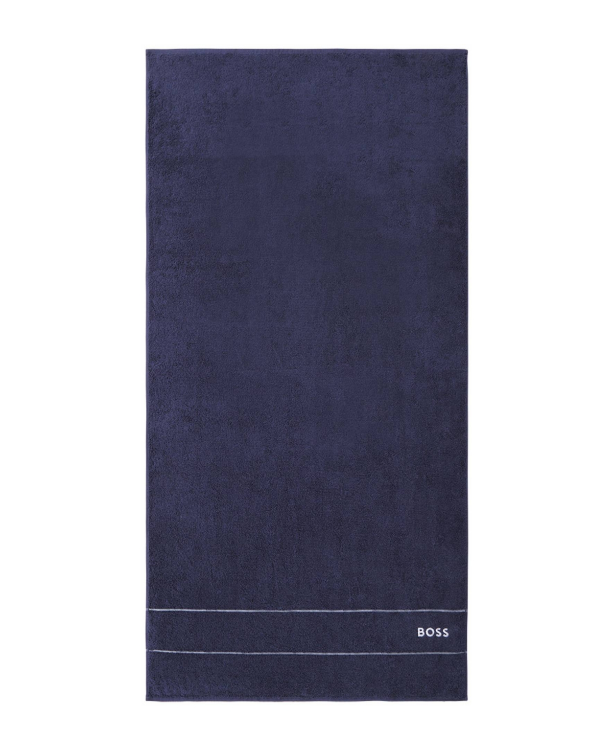 Click here for Boss Home Plain Cotton Bath Towel  28 x 55 - Navy prices