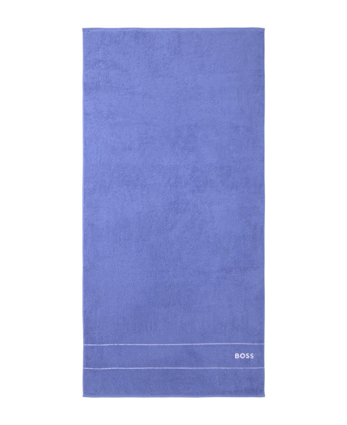 Click here for Boss Home Plain Cotton Bath Towel  28 x 55 - Cobal... prices