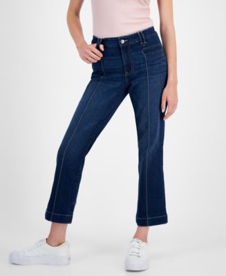 Nautica Jeans Women's Flared Demi-Bootcut Cropped Jeans - Macy's