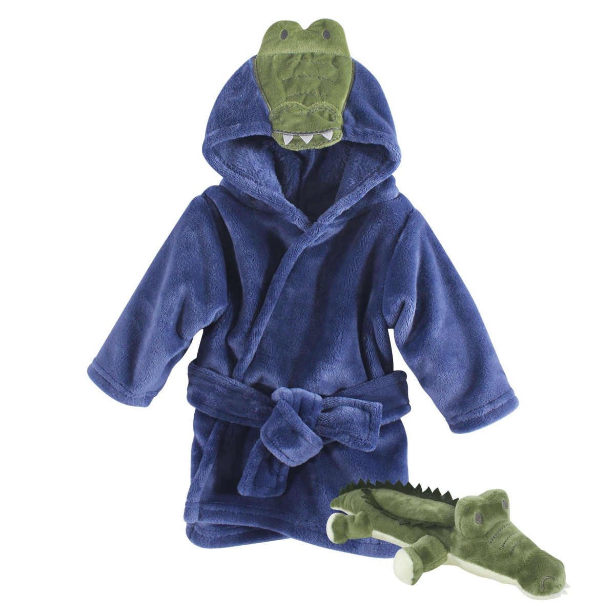 Click here for Hudson Baby Baby Boys Cozy Fleece Robe & Playtime... prices