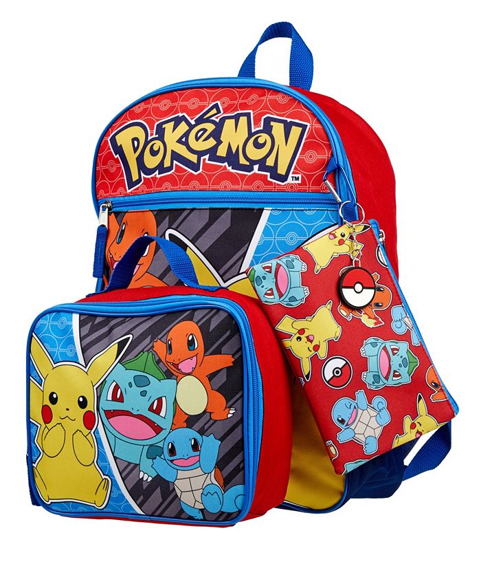 Pokemon Boy's 5 PC Backpack Set - Macy's