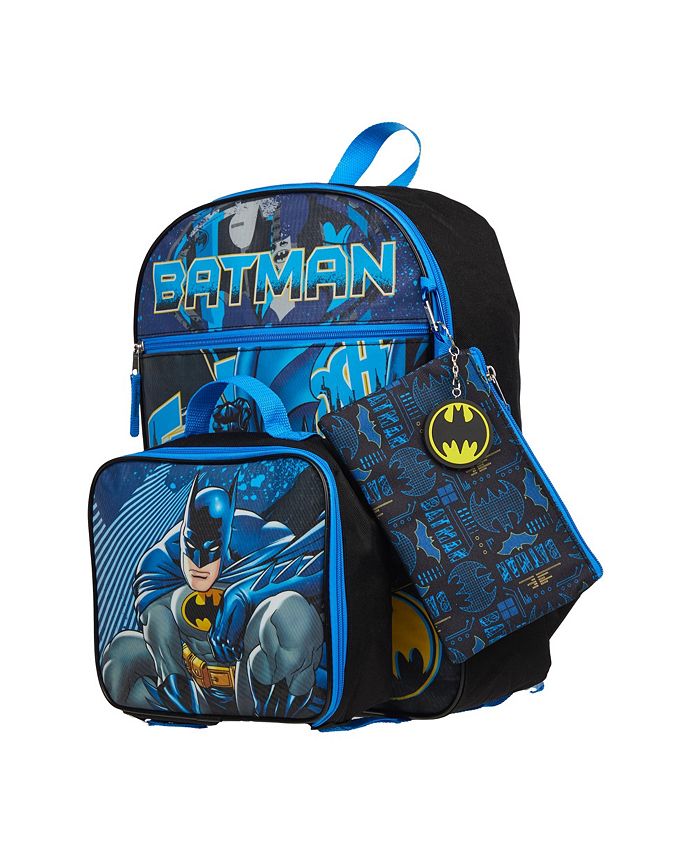 Batman Boy's 5 PC Backpack Set - Macy's