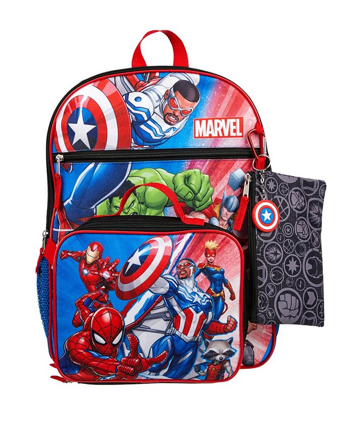Avengers Boy's 5 PC Backpack Set - Macy's