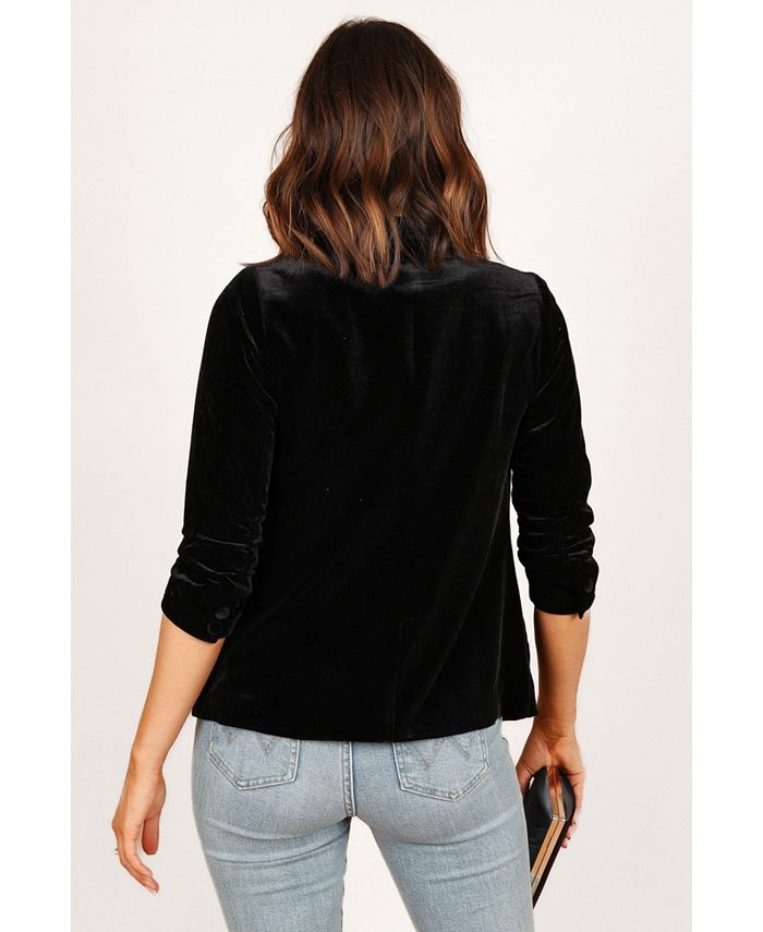 Petal and Pup Women's Vera Velvet Blazer - Macy's