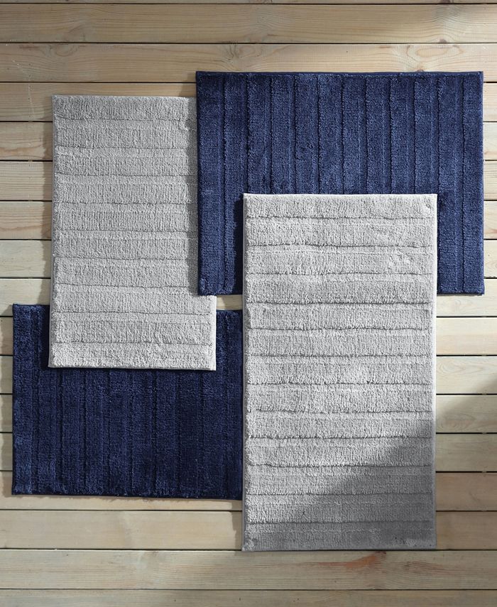 Nautica Shelly Reef Solid Skid Resistant Back 2 Piece Bath Rug Set - Macy's