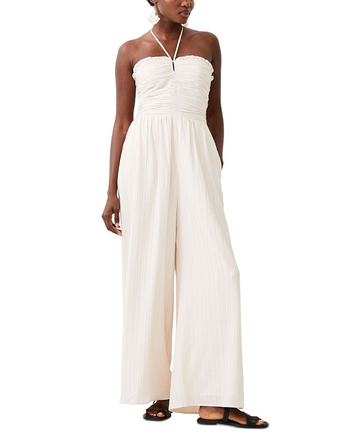 French Connection Women's Bonny Wide-Leg Jumpsuit - Macy's