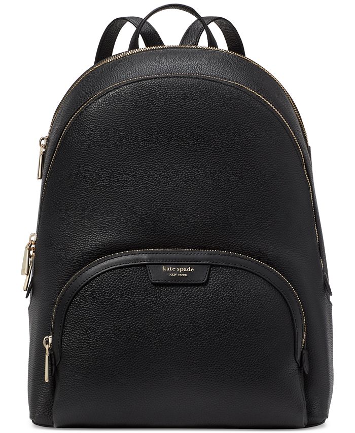 kate spade new york Hudson Pebbled Leather Large Backpack - Macy's