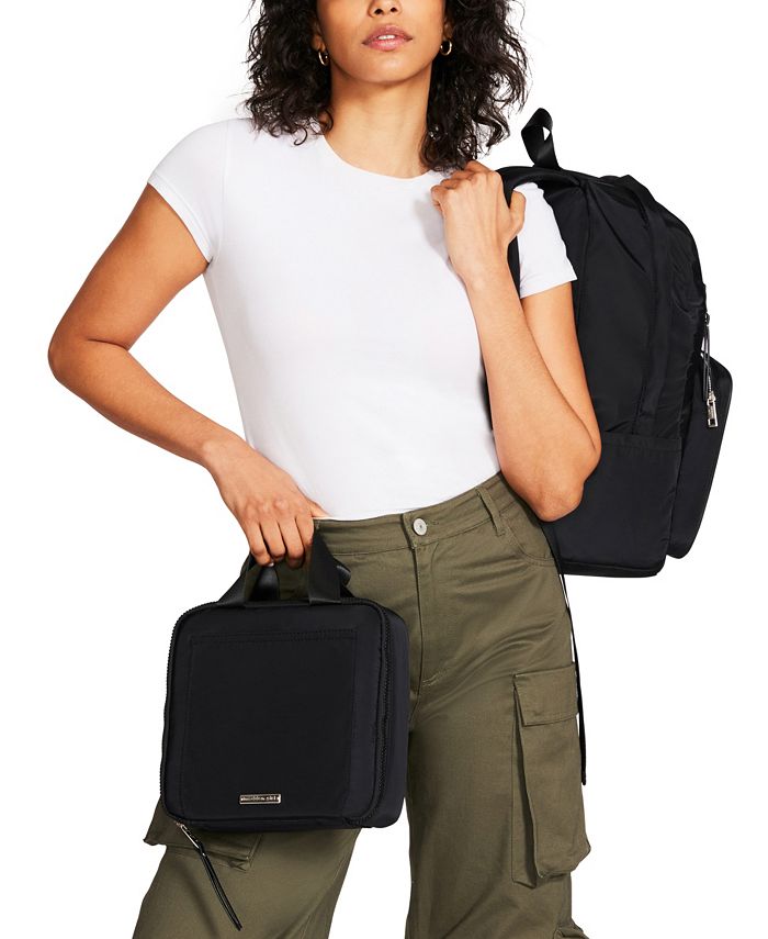 Madden Girl Matty Nylon Square Backpack with Lunchbox - Macy's