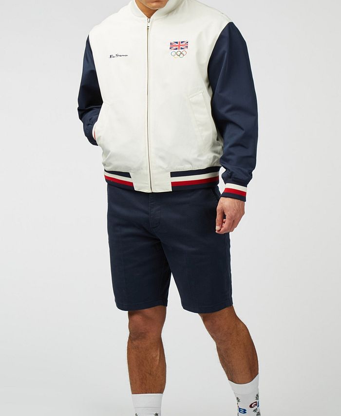 Ben Sherman Men's Team GB Bomber Jacket - Macy's