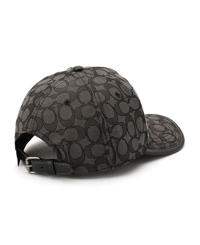 COACH Women's Signature Jacquard Baseball Hat - Macy's