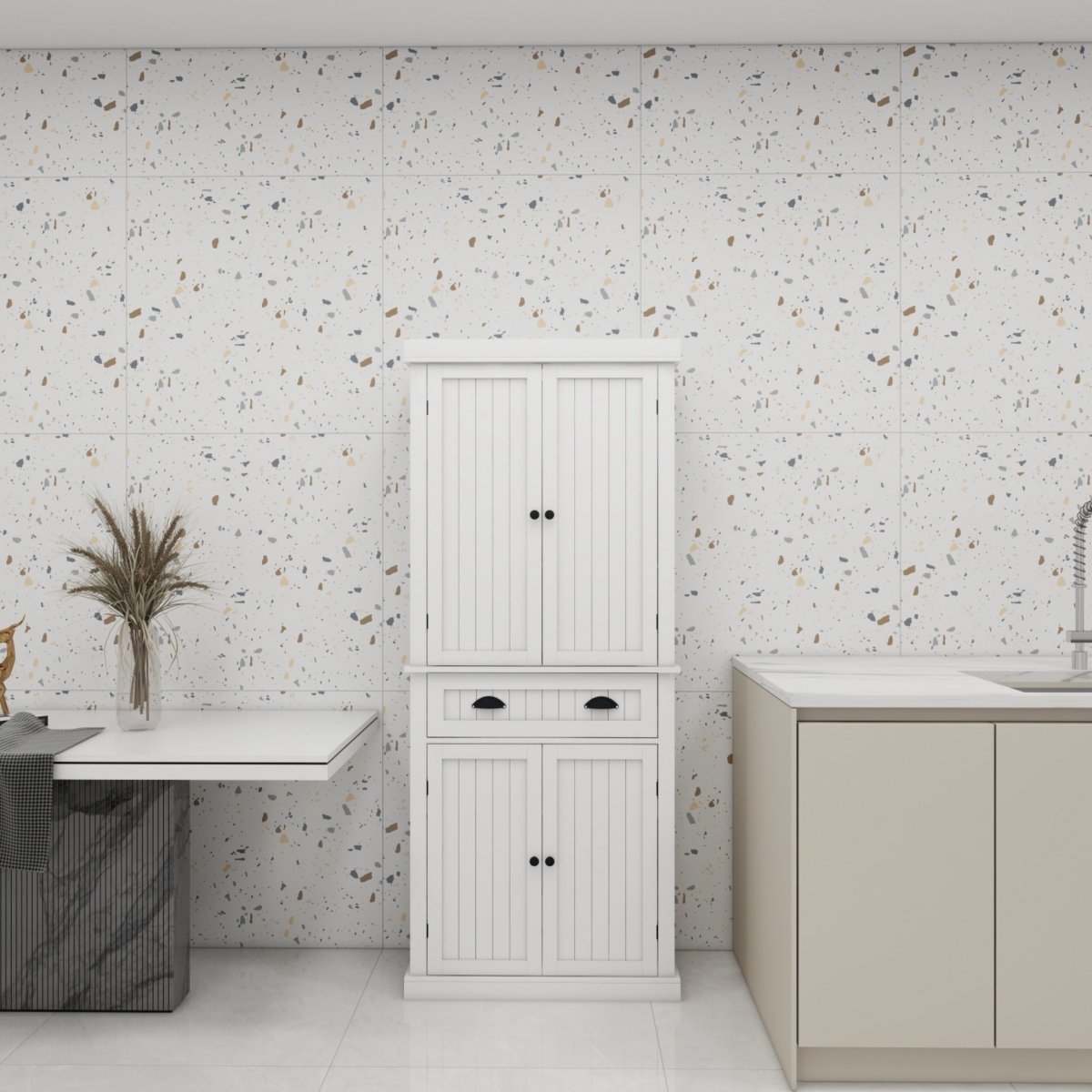 Click here for Streamdale Furniture Four Doors And A Drawer Cabin... prices