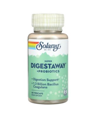Solaray Super Digestaway + Probiotics - 60 VegCaps - Macy's