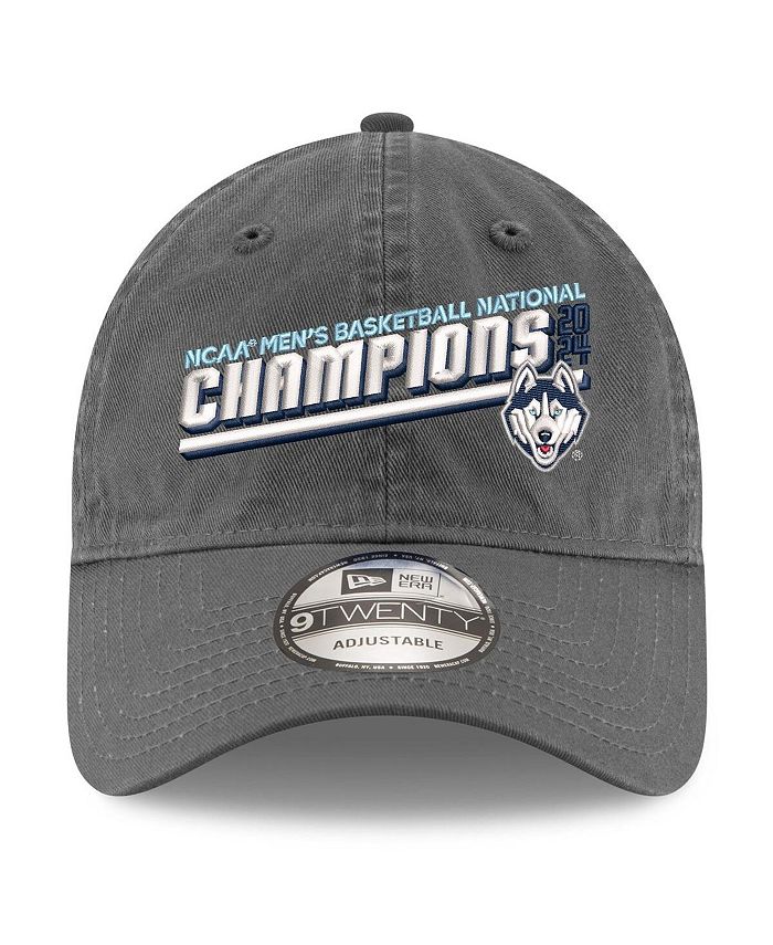 New Era Men's Charcoal UConn Huskies 2024 NCAA Men's Basketball ...