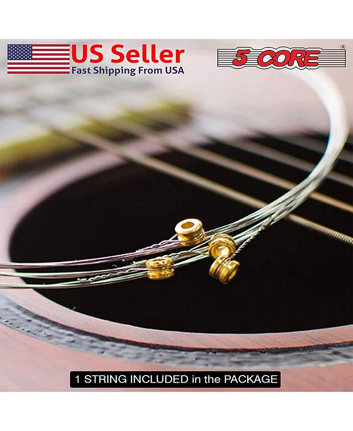 5 Core Electric Guitar Strings ; 0.009-.042 Gauge w Deep Bright Tone ...