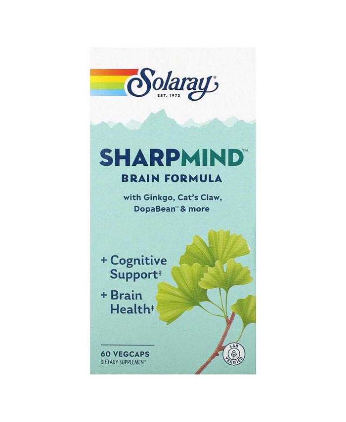 Solaray SharpMind Brain Formula - 60 VegCaps - Macy's