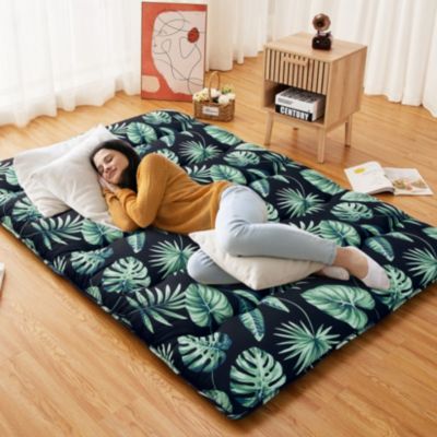 CAROMIO Full Size Futon Mattress Floor Mattress Pad Portable Dorm Sleeping Pad 54 x 80 Macy s