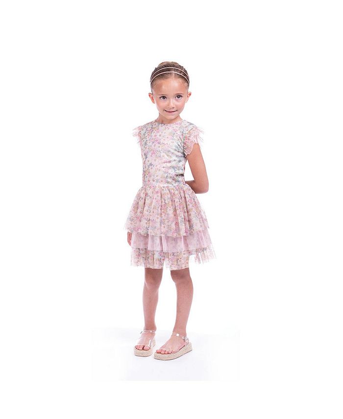 IMOGA Collection Big Girls Monroe Daisy Novelty Woven Dress - Macy's