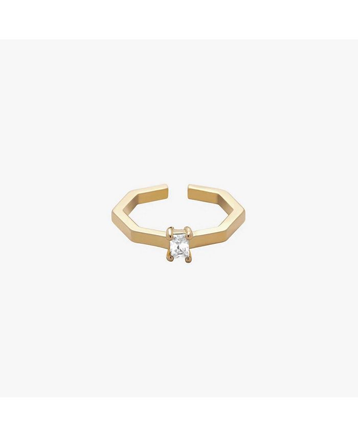 Bearfruit Jewelry Terry Hexagon Adjustable Ring - Macy's