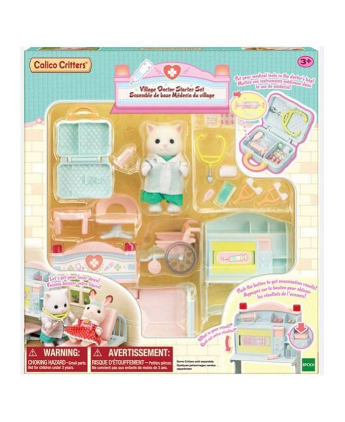 Calico Critters Village Doctor Starter Set CC2080 - Macy's