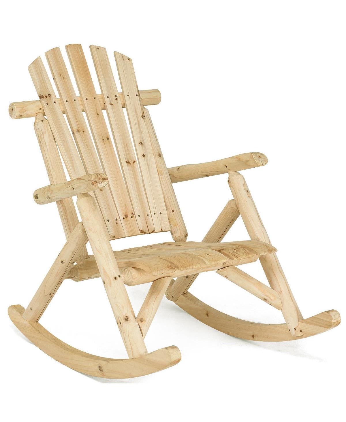 Click here for Inolait Sugift Wood Single Porch Rocker Lounge Pat... prices