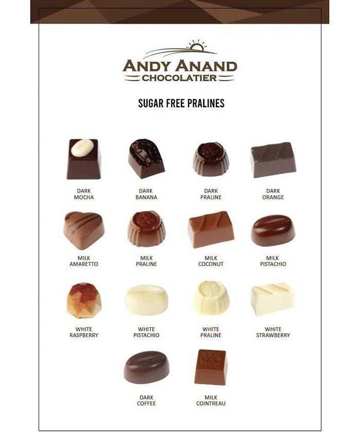 Andy Anand Chocolatier Andy Anand Chocolate Belgian Sugar Free Truffles ...