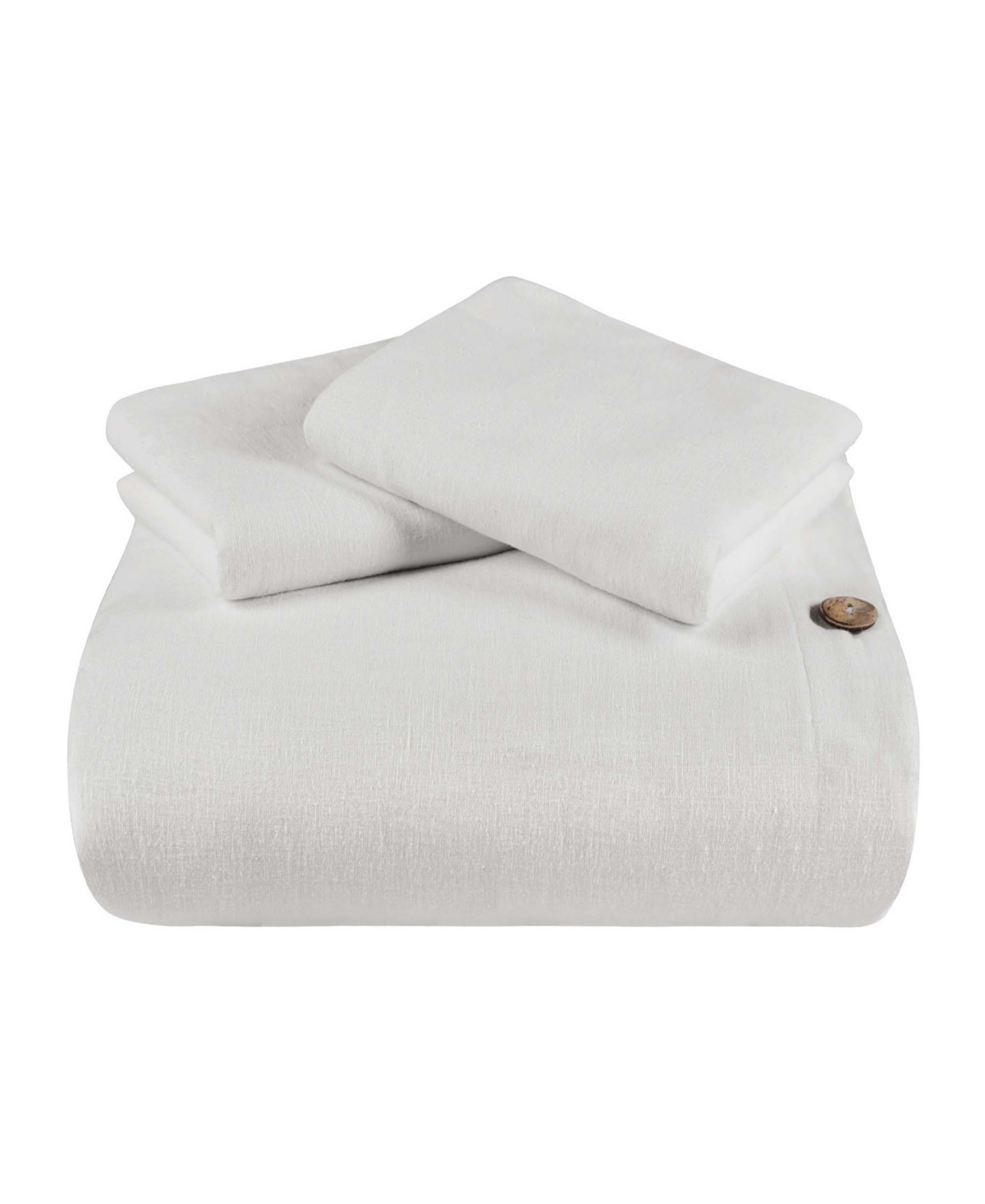 Click here for Superior Cotton Linen Blend Solid 3-Piece Duvet Co... prices