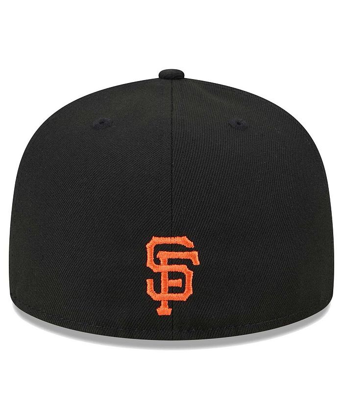 New Era Men's Black San Francisco Giants Game Day Overlap 59FIFTY ...