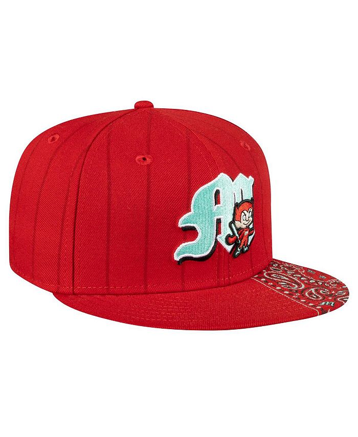 New Era Men's Red Mexico Diablos Mexico League On Field 59FIFTY Fitted ...