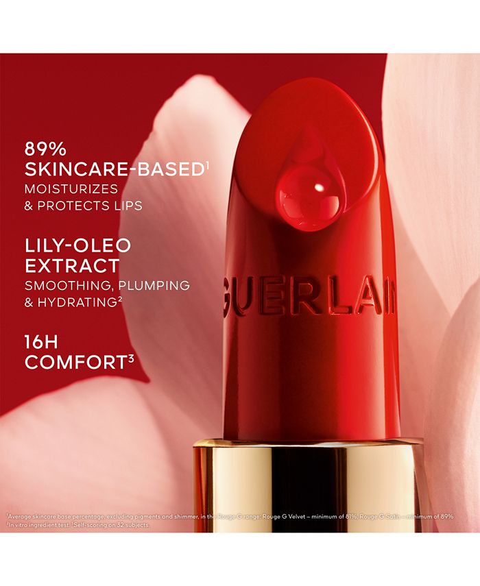 GUERLAIN Rouge G Customizable Lipstick Refill - Velvet - Macy's