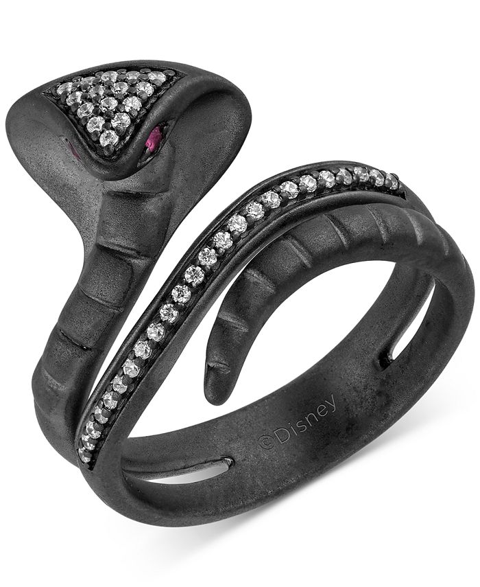 Disney Enchanted Vault Garnet (1/20 ct. t.w.) & Diamond (1/10 ct. t.w ...