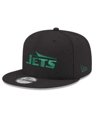 New Era Men's Black New York Jets Standard 9FIFTY Snapback Hat - Macy's