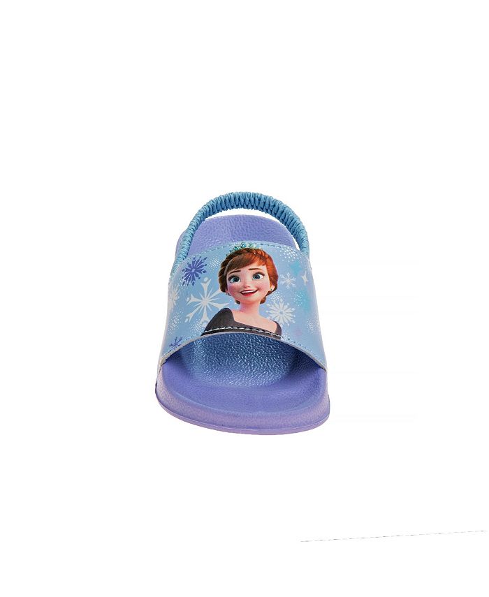 Disney Toddler Girls Frozen Slide Sandals - Macy's