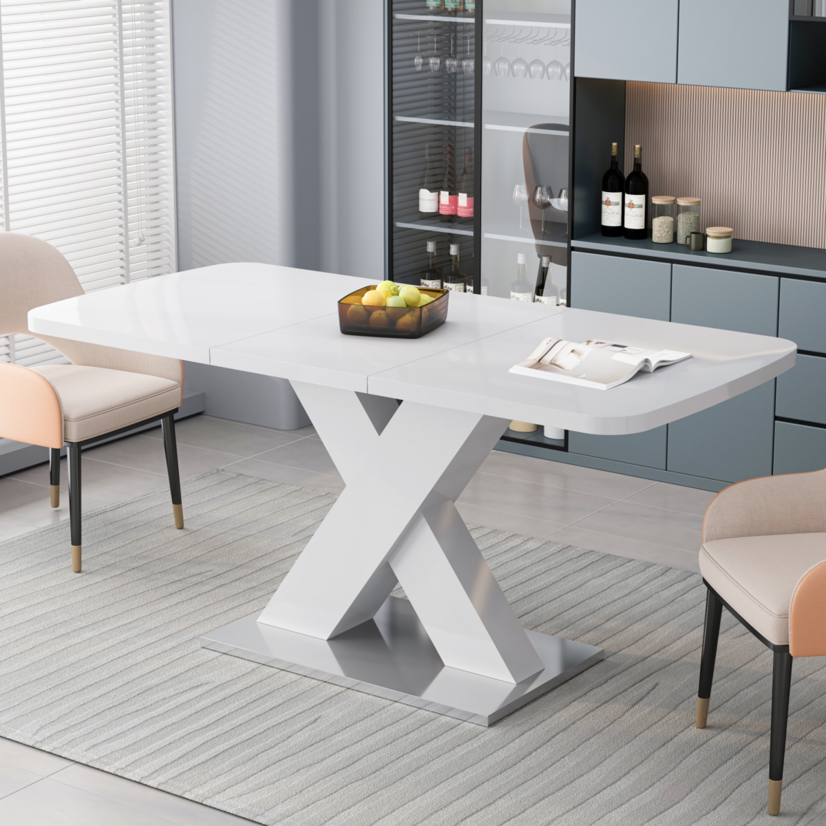 Click here for Streamdale Furniture Modern Square Dining Table  S... prices