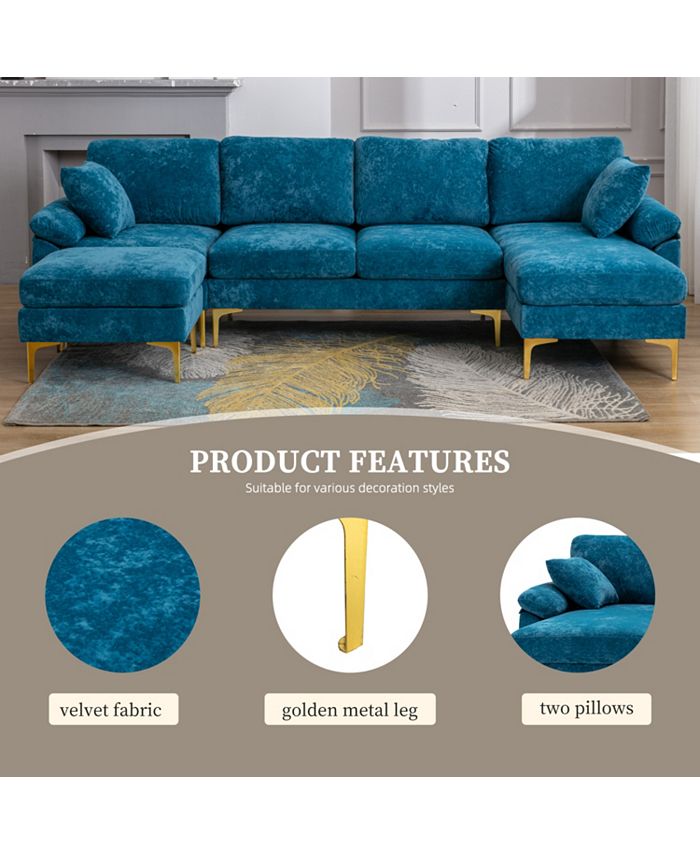Simplie Fun Accent Sofa Living Room Sofa Sectional Sofa - Macy's