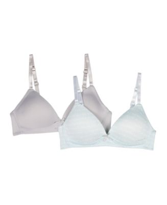 Tahari Girls Multi-Pack Molded Wireless Training Bra - Macy's
