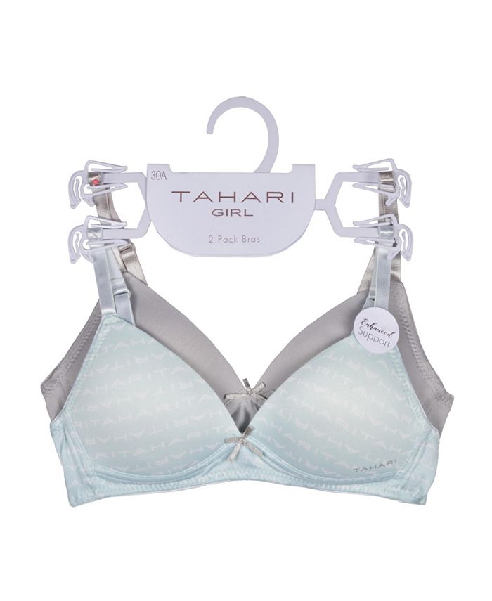 Tahari Multi-Pack Molded Wireless Training Bra - Macy's