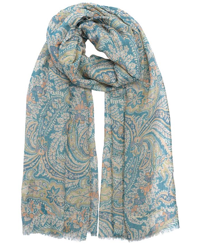Lauren Ralph Lauren Transition Paisley Wrap - Macy's