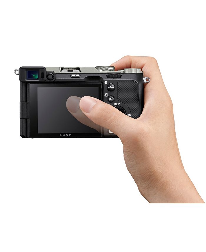 Sony Alpha a7C Full-Frame Compact Mirrorless Camera Body (Silver) - Macy's