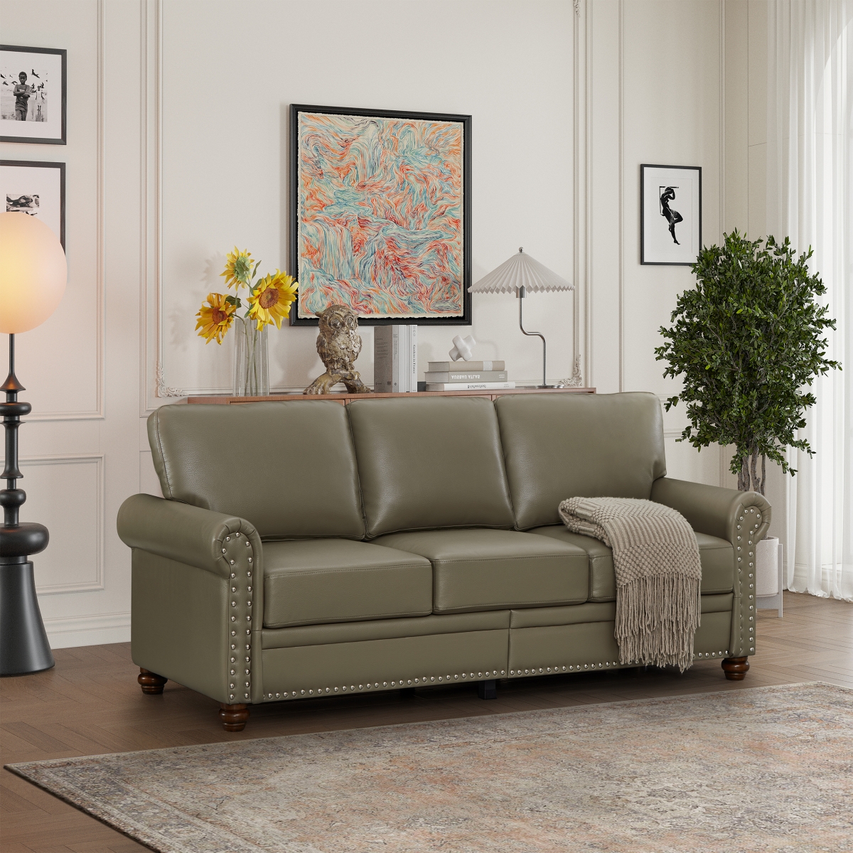 Click here for Streamdale Furniture Classic Living Room Nails Sof... prices