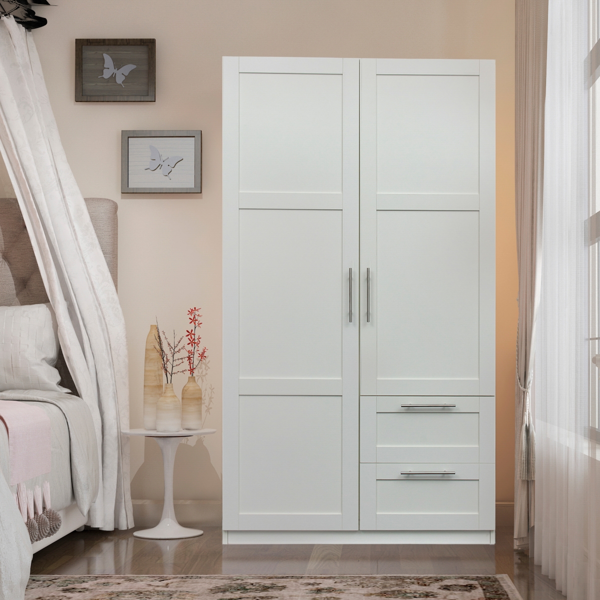 Click here for Streamdale Furniture High Wardrobe And Kitchen Cab... prices