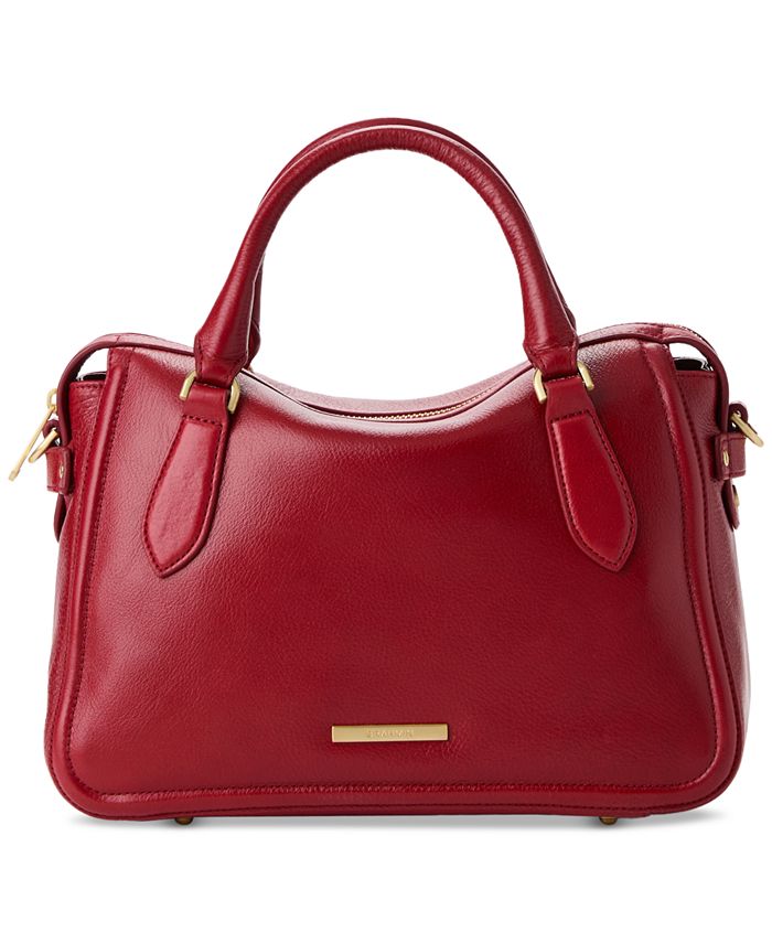 Brahmin Micaela Leather Satchel - Macy's