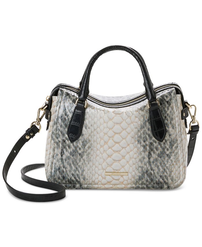 Brahmin Micaela Medium Leather Satchel - Macy's