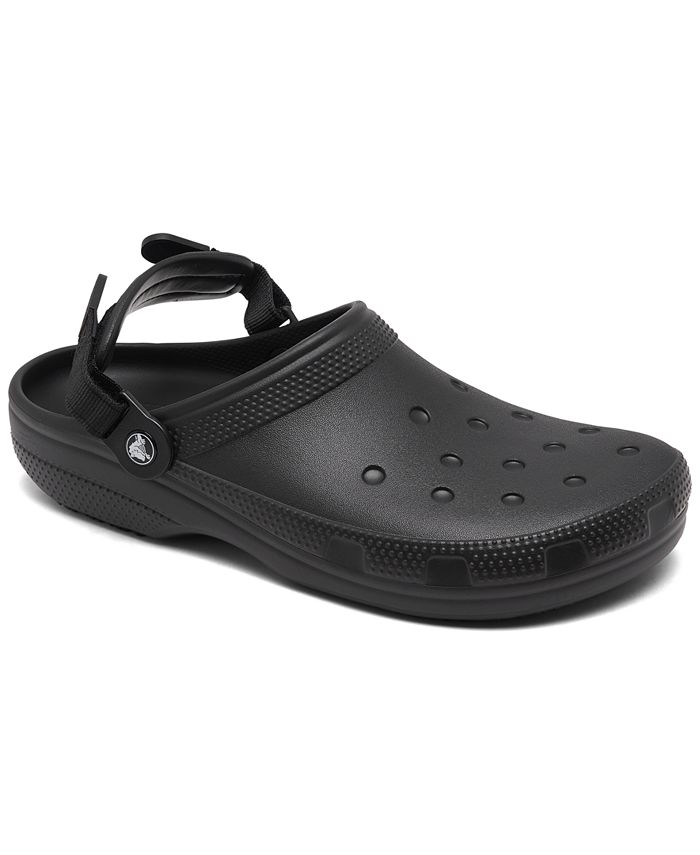 Crocs Men's and Women's On-The-Clock Work Slip-On Clogs from Finish ...