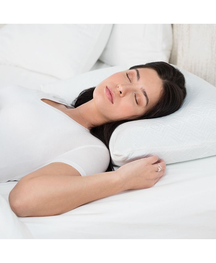 Serta Triple Layer Comfort Foam Pillow, Standard - Macy's