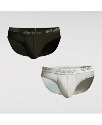 Rounderbum Men's CYBER DAILY Package Brief 2Pack - Macy's