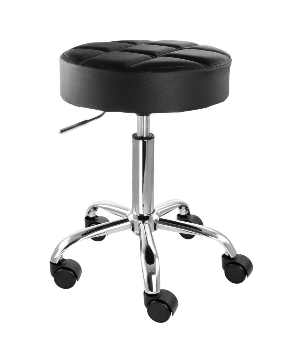 Click here for Elama Faux Leather Adjustable Backless Rolling Sto... prices